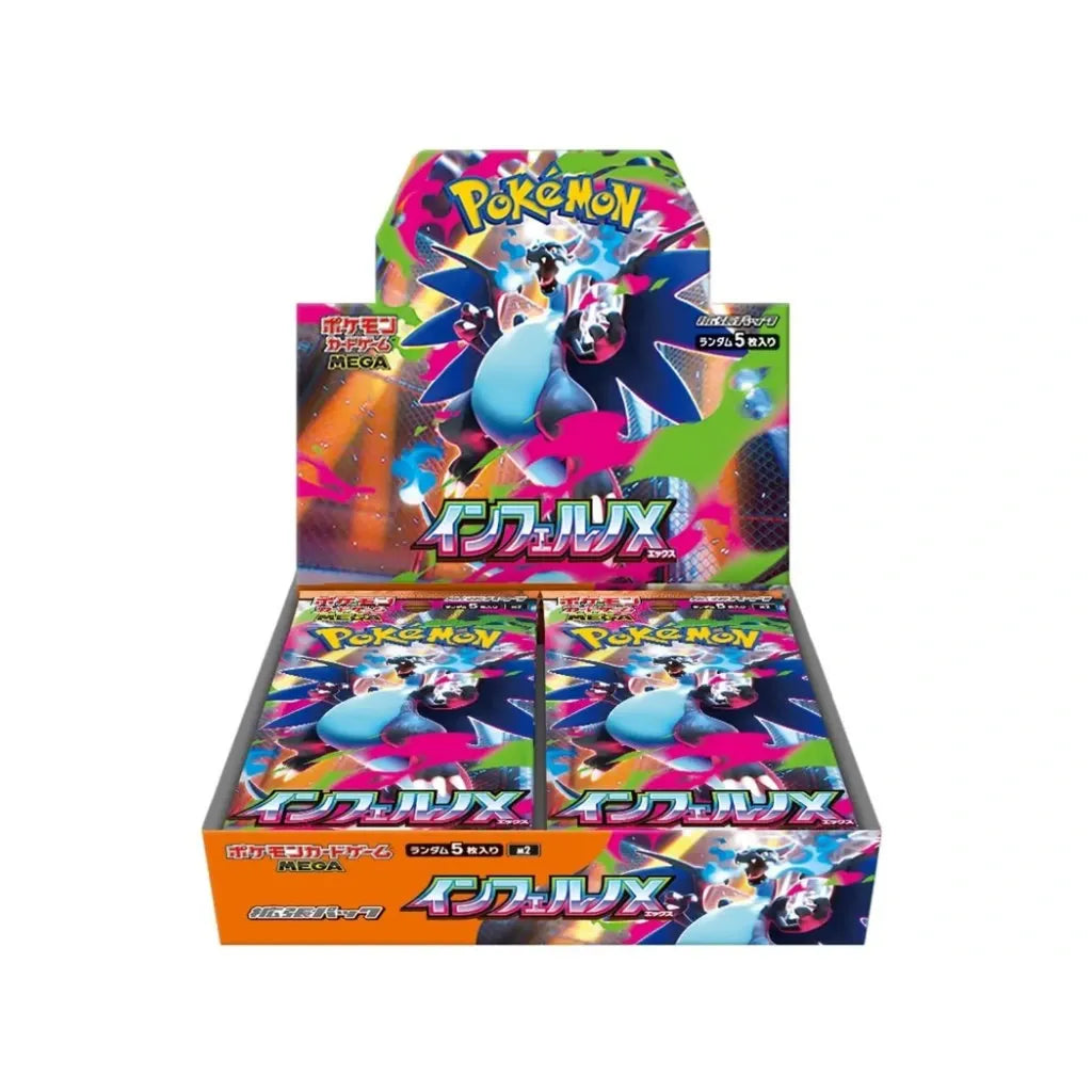 Pokémon TCG - Mega Evolution - Inferno X - Booster Box - (Japonský ...