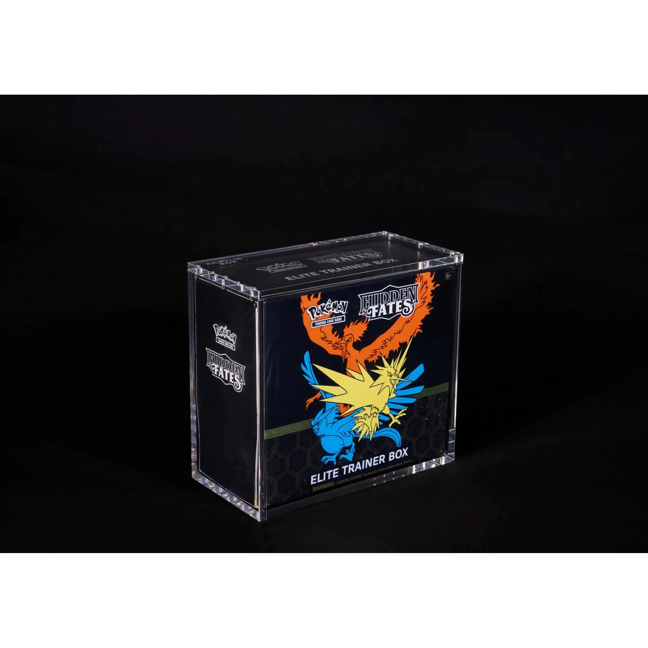 Premium acrylic protective box for Pokemon Elite Trainer Box – CardyX